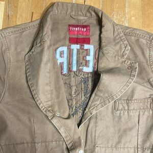 firetrap | Jackets & Coats | Vintage Firetrap Brown Denim Jacket | Poshmark